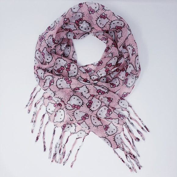 Hello Kitty | Accessories | Hello Kitty Scarf Spring Light Cute Women ...